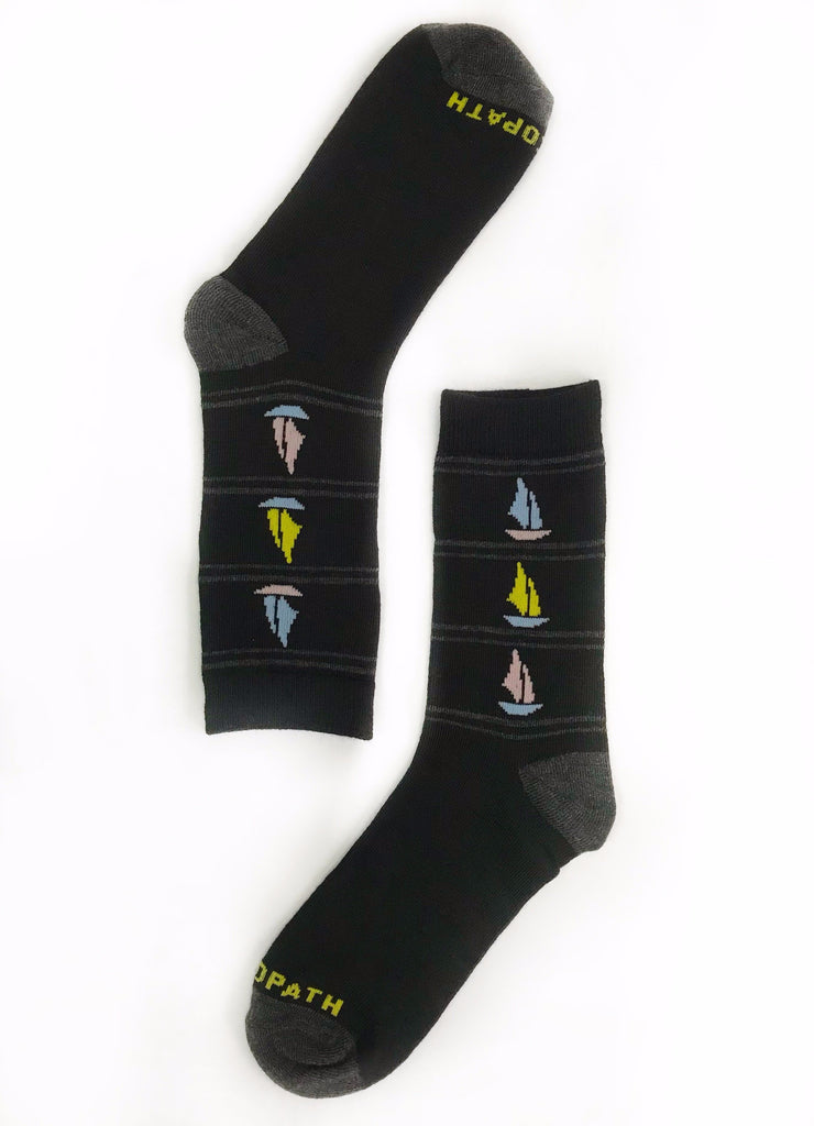 Sailboats - Stripes – Sockopath